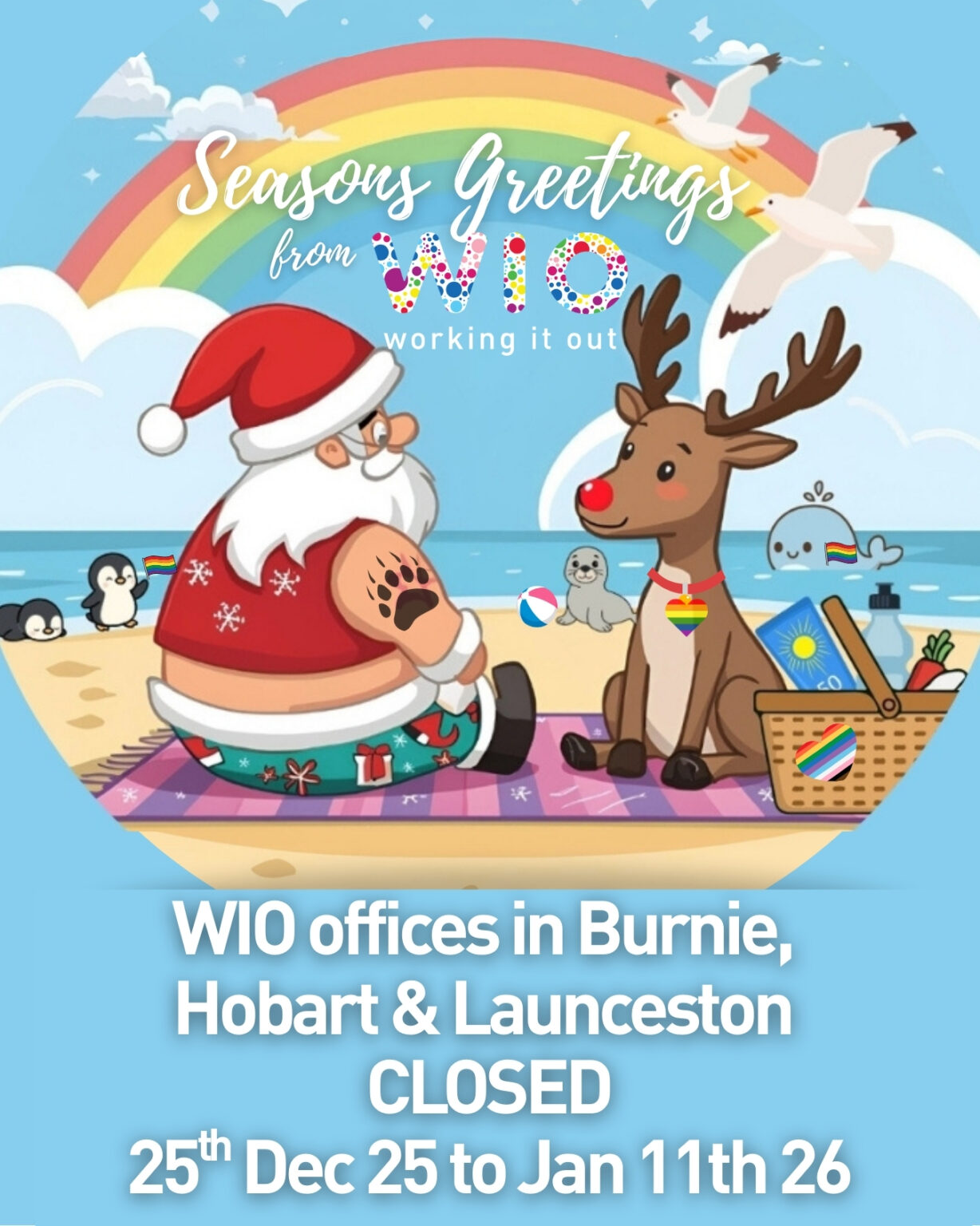 Christmas & New Year Office Closures - Working It Out Inc.